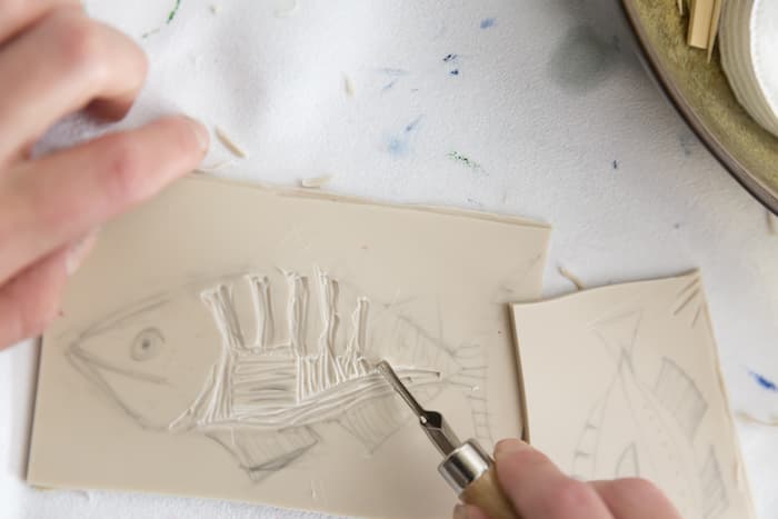 Como fazer linogravura: passo a passo - Tutoriais Arte Totenart